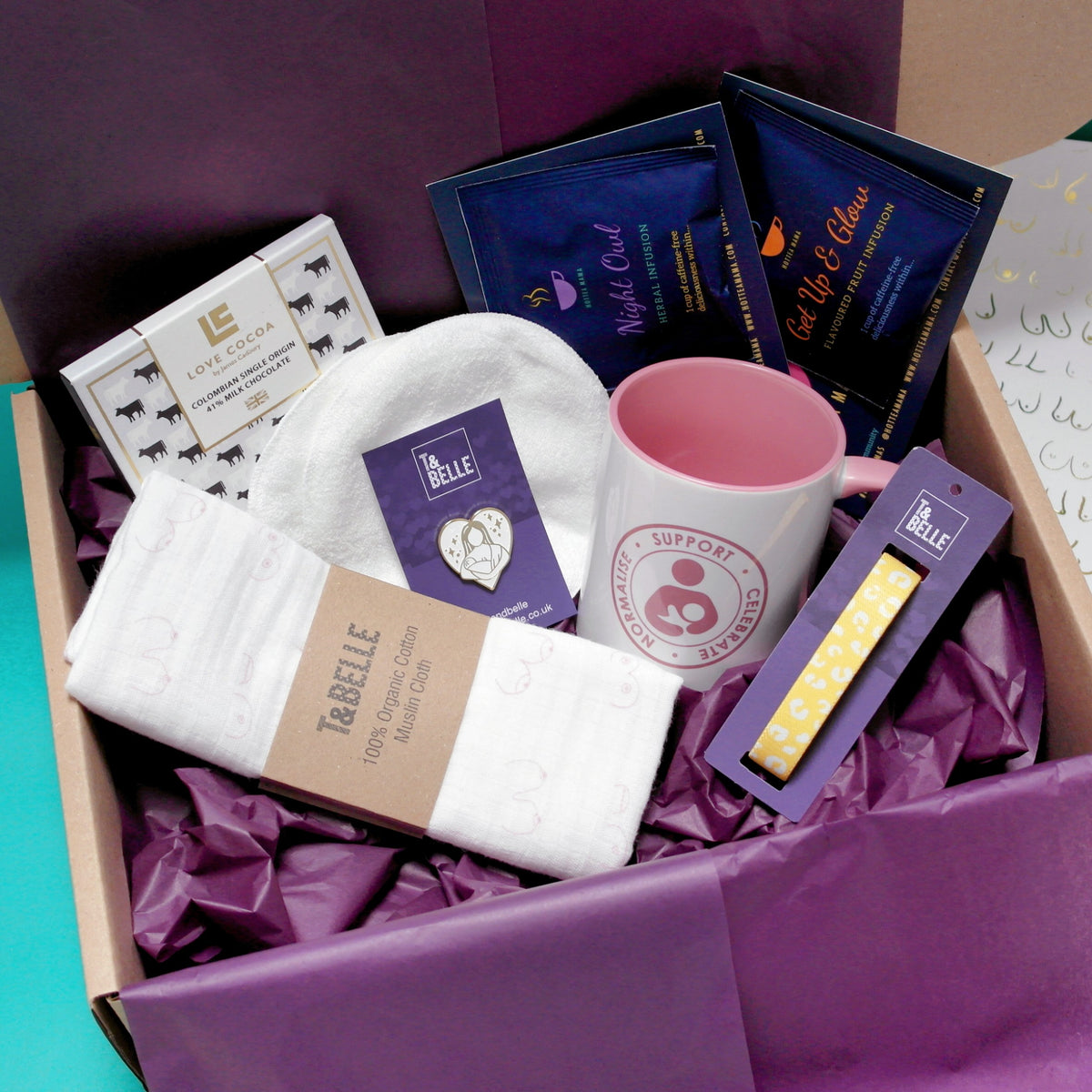 Deluxe Breastfeeding Gift Box – T & Belle